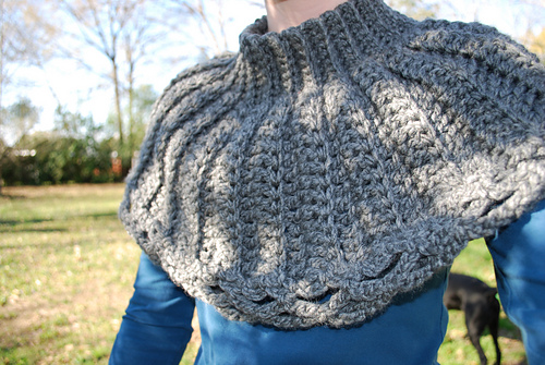 Ravelry: Basic Capelet pattern by Mary Jane Hall