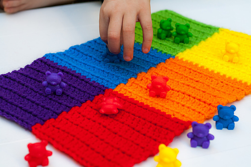 Ravelry: Color and Shape Sorting Game pattern by Lindsey Dale