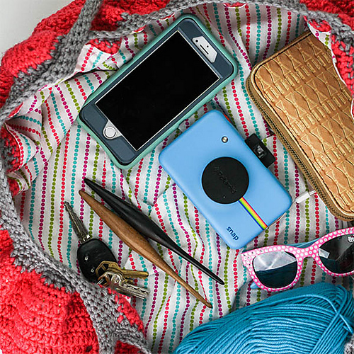 Ravelry: Square Bottom Tote Bag pattern by Lindsey Dale