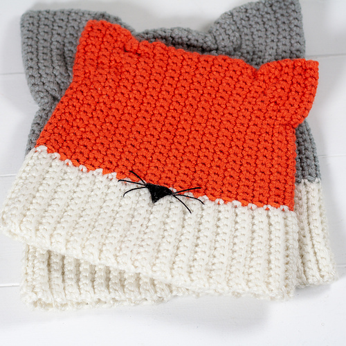 Ravelry: Easy Fox Hat pattern by Lindsey Dale