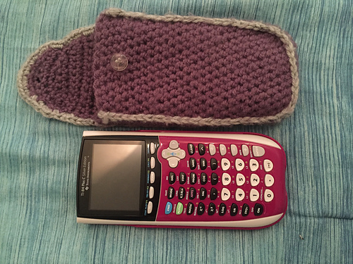 Ravelry: Crochet Calculator Case TI-84 pattern by Linnea Rylander