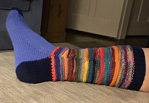 Ravelry: Colorful stashbuster socks pattern by L Schneemeyer