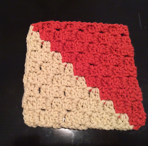 Ravelry: Diagonal Box Stitch Square pattern by Marie Segares