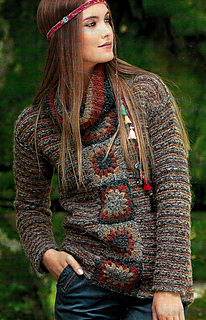 Ravelry: # 08 Pull avec empiècement vertical au crochet pattern by ...