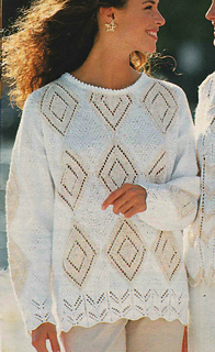 Ravelry: # 07 Pull avec losanges pattern by Sandra Magazine
