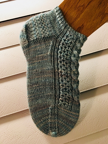 Ravelry: Almost Aran Socks pattern by Ruth Brasch