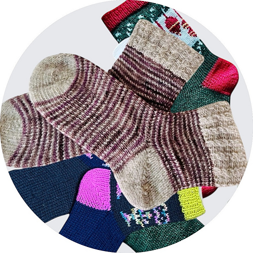 Shadow Wrap Heel Guide: Alle detaljer om dette designet - Strikkekalkulator