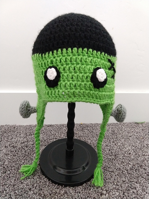 Ravelry: Frankenstein Hat pattern by Ashley Funk