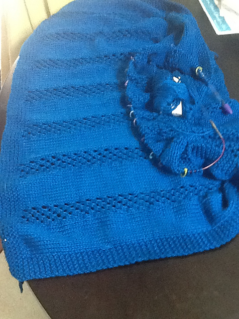 Ravelry: Lattice Stripe Baby Blanket pattern by Faith Schmidt