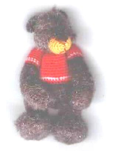 Ravelry: LOGAN Miniature Thread Crochet Bear pattern by Edith Molina