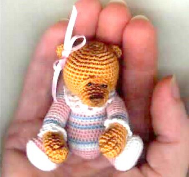 Ravelry: TAFFIE Miniature Bear pattern by Edith Molina