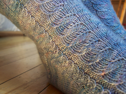 Ravelry: Azure Socks pattern by Deb Barnhill