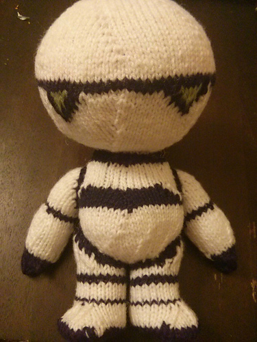 Ravelry: Marvin the Paranoid Android Plushie pattern by Jaime Murray
