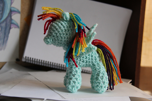 Ravelry: Crochet Pony Pattern inspired by My Little Pony. pattern by ...