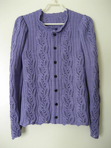 Ravelry: Japanese Lace Jacket pattern by Linda Marveng
