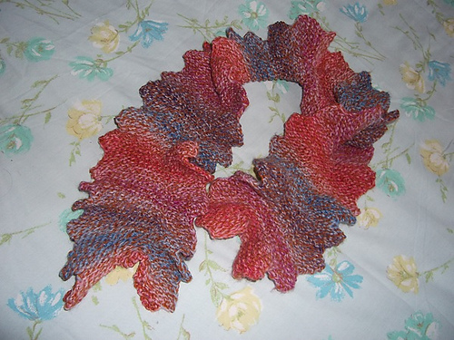 Ravelry: Dragon Tail Scarf pattern by Renee Van Hoy