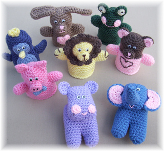 Ravelry: Animal Puppets pattern by Sally Byrne