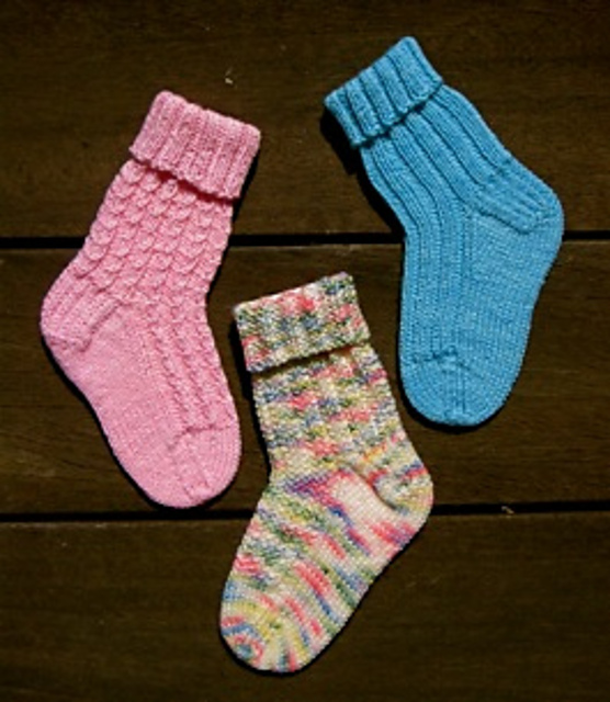 Ravelry: Ribbed Children's Socks pattern by Lynn M. Wilson