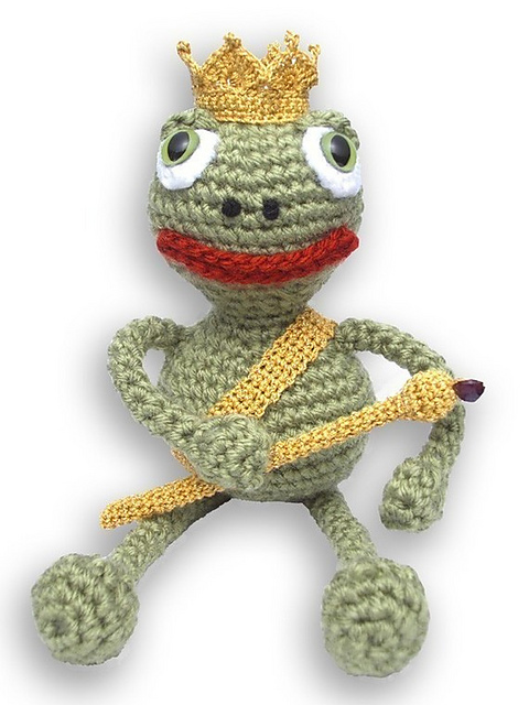 Ravelry: The Frog Prince pattern by Lesley Wiltshire