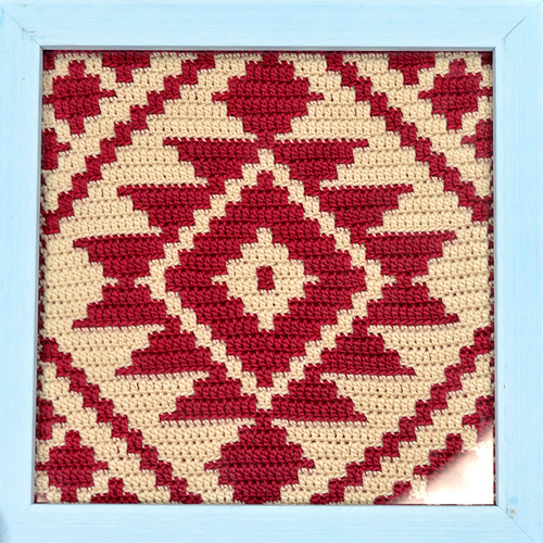 Ravelry: Mosaic Jagged Star pattern by Vita Mašalienė