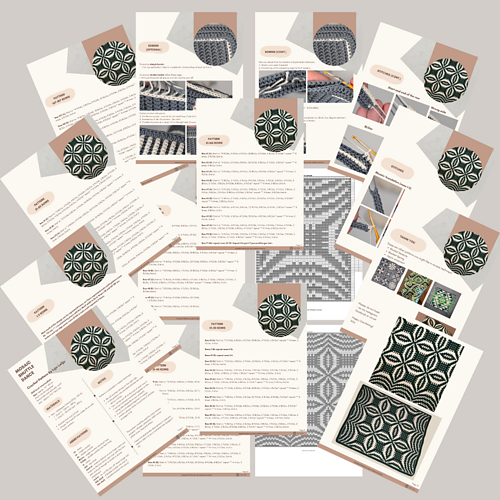 Ravelry: Mosaic Shuttle Dance pattern by Vita Mašalienė