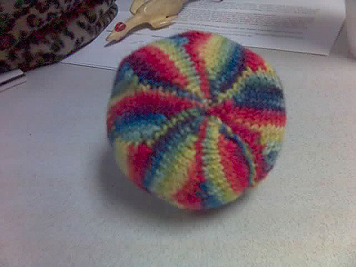 Ravelry: Swirl Ball pattern by Eve Clevenger