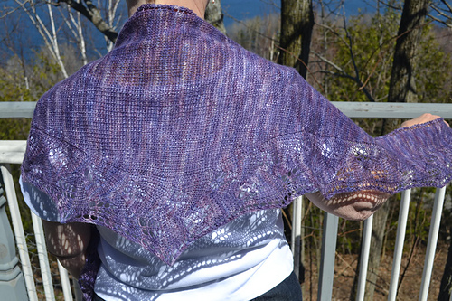 Ravelry: Painted Fern Shawl pattern by Linda Choo