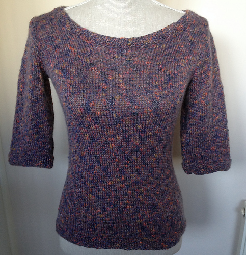 Ravelry: LouDoubleKnitter's Sweater ~ Brindle