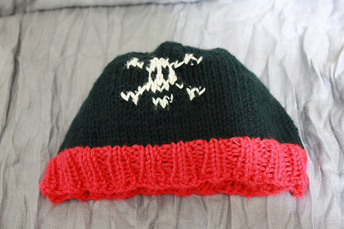 Relatively new to knitting, but I made a pirate book scarf to practice ...