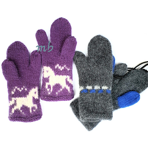 Ravelry: Tova ridevotter / felted Riding mittens pattern by MaBe