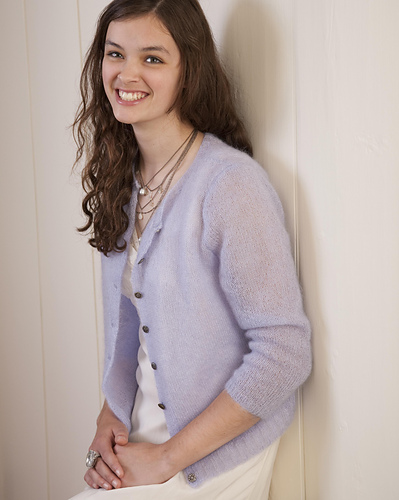 Ravelry: # 119 Evening Cardigan pattern by Leslie Scanlon