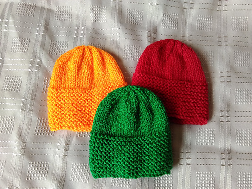Ravelry: Little Babbity ~ Preemie Baby Hats & Booties pattern by ...