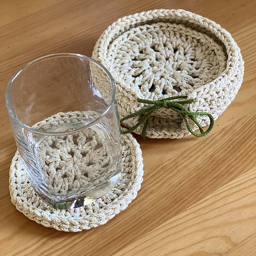 Ravelry: Spring Coaster Set pattern by Anna Lisek