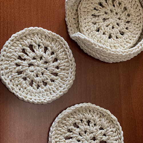 Ravelry: Spring Coaster Set pattern by Anna Lisek
