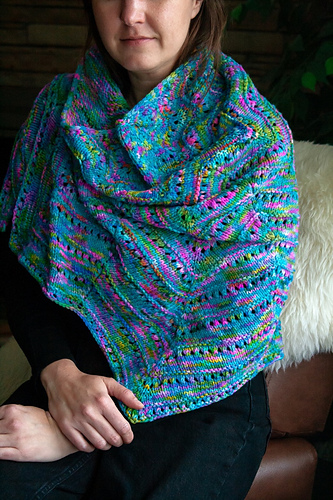 Ravelry: Lady Bird Shawl pattern by Madelinetosh