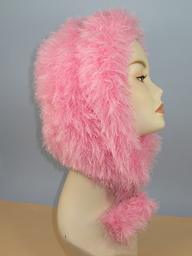 Ravelry: Faux Fun Fur Bonnet pattern by Christine Grant