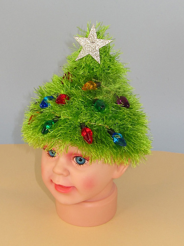 Ravelry: Childrens Easy Christmas Tree Beanie Hat pattern by Christine ...