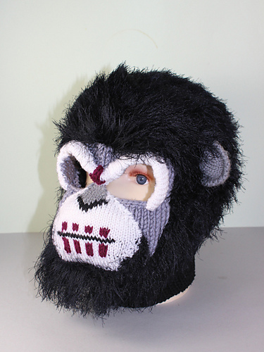 Ravelry: Ape Mask Balaclava pattern by Christine Grant