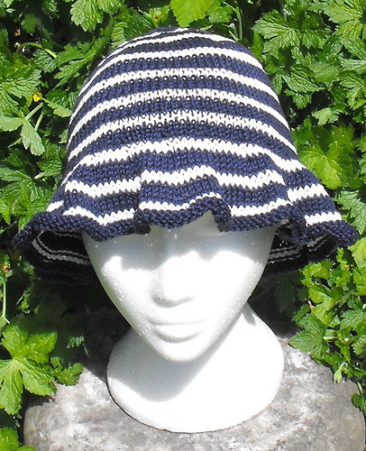 Ravelry: FRENCH FLOPPY HAT pattern by Christine Grant