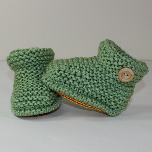 Ravelry: Toddler Simple Chunky One Button Ankle Boots pattern by ...