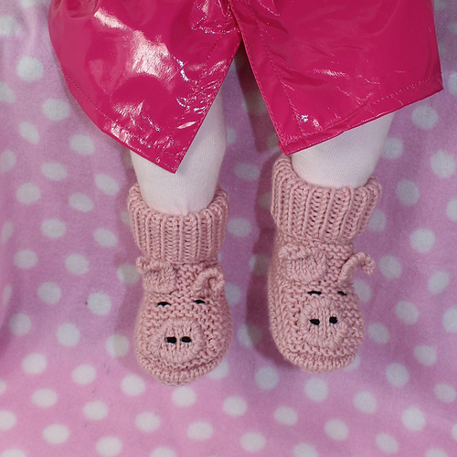Ravelry: Baby Piggy Boots pattern by Christine Grant