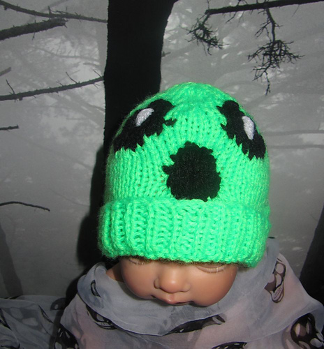 Ravelry: Baby Scream Neon Halloween Beanies pattern by Christine Grant