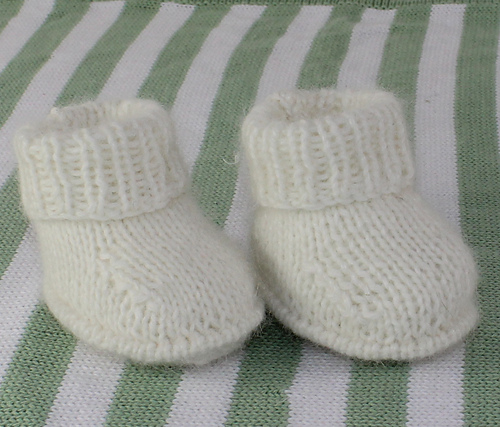 Ravelry: Baby Fluffy Booties pattern by Christine Grant