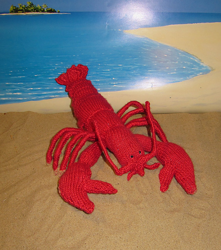 Ravelry: Lottie Lobster Crustacean pattern by Christine Grant