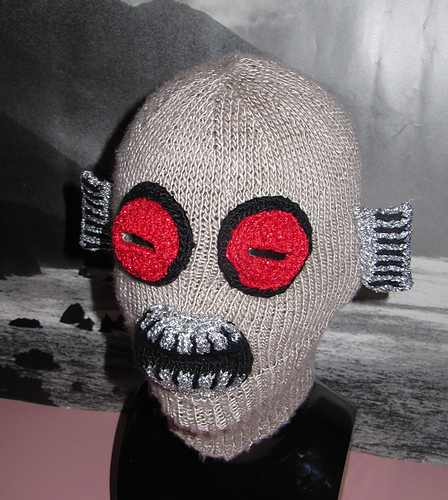 Ravelry: Really Scary Monster Balaclava pattern by Christine Grant