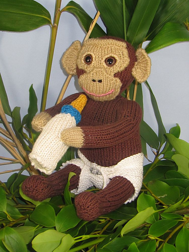Ravelry: Charlie the Baby Chimpanzee pattern by Christine Grant
