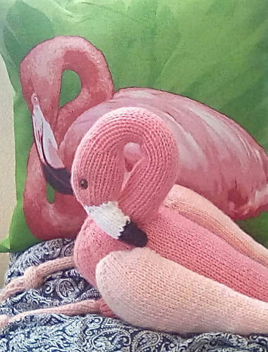 Ravelry: Felipe Flamingo pattern by Trish Roberts | trishlemoose