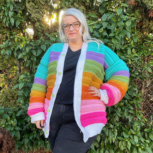Ravelry: Prismatic Cardigan Pattern pattern by Hunter Scanlan