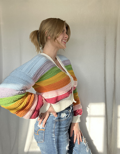 Ravelry: Prismatic Cardigan Pattern pattern by Hunter Scanlan