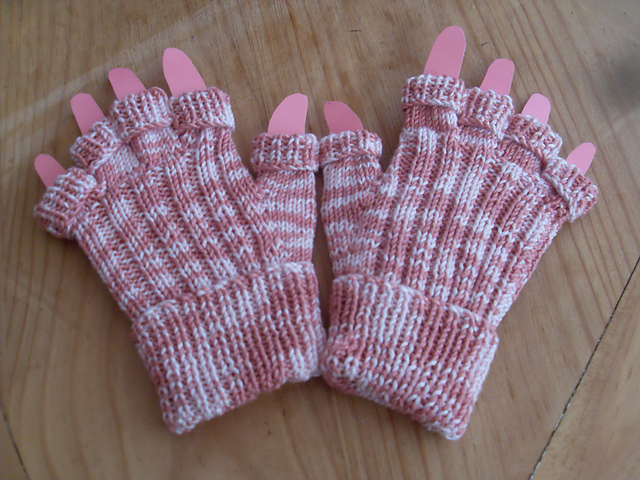 Ravelry: Pam, Gloves for Little Girls Knit on Two Needles pattern by ...